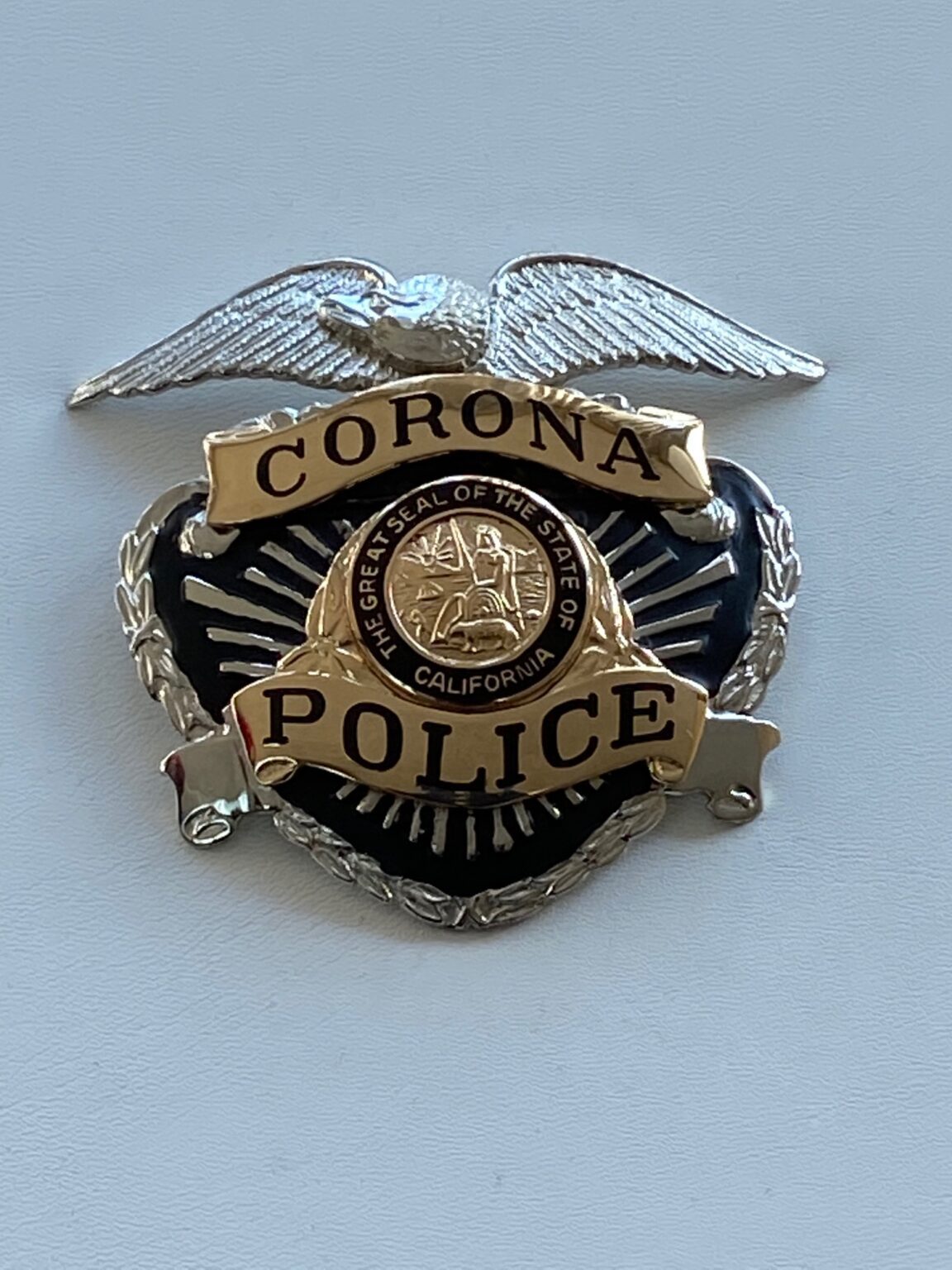 CORONA POLICE - ER Badge