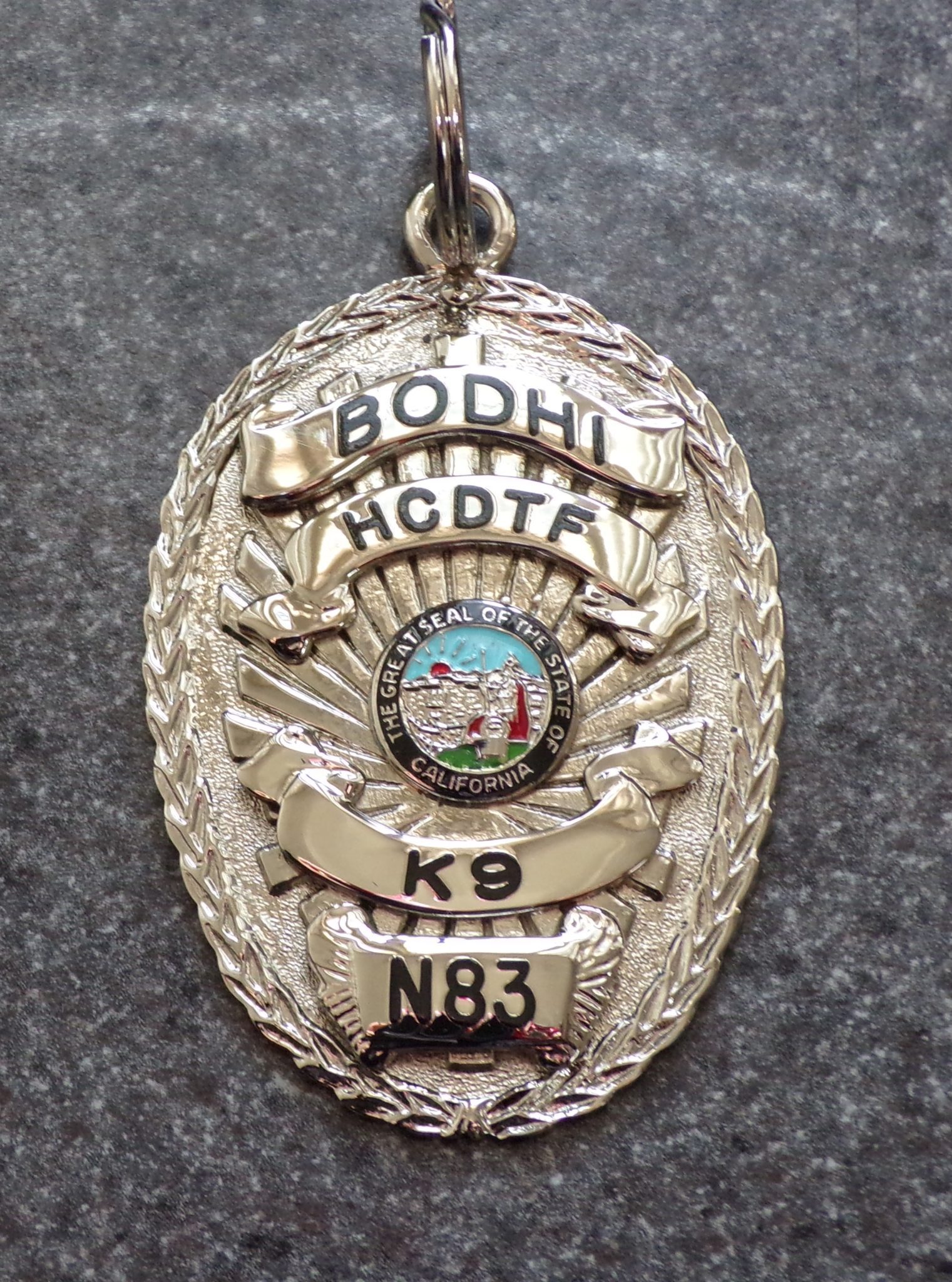 HUMBOLDT CO. DRUG TASK FORCE K-9 - ER Badge