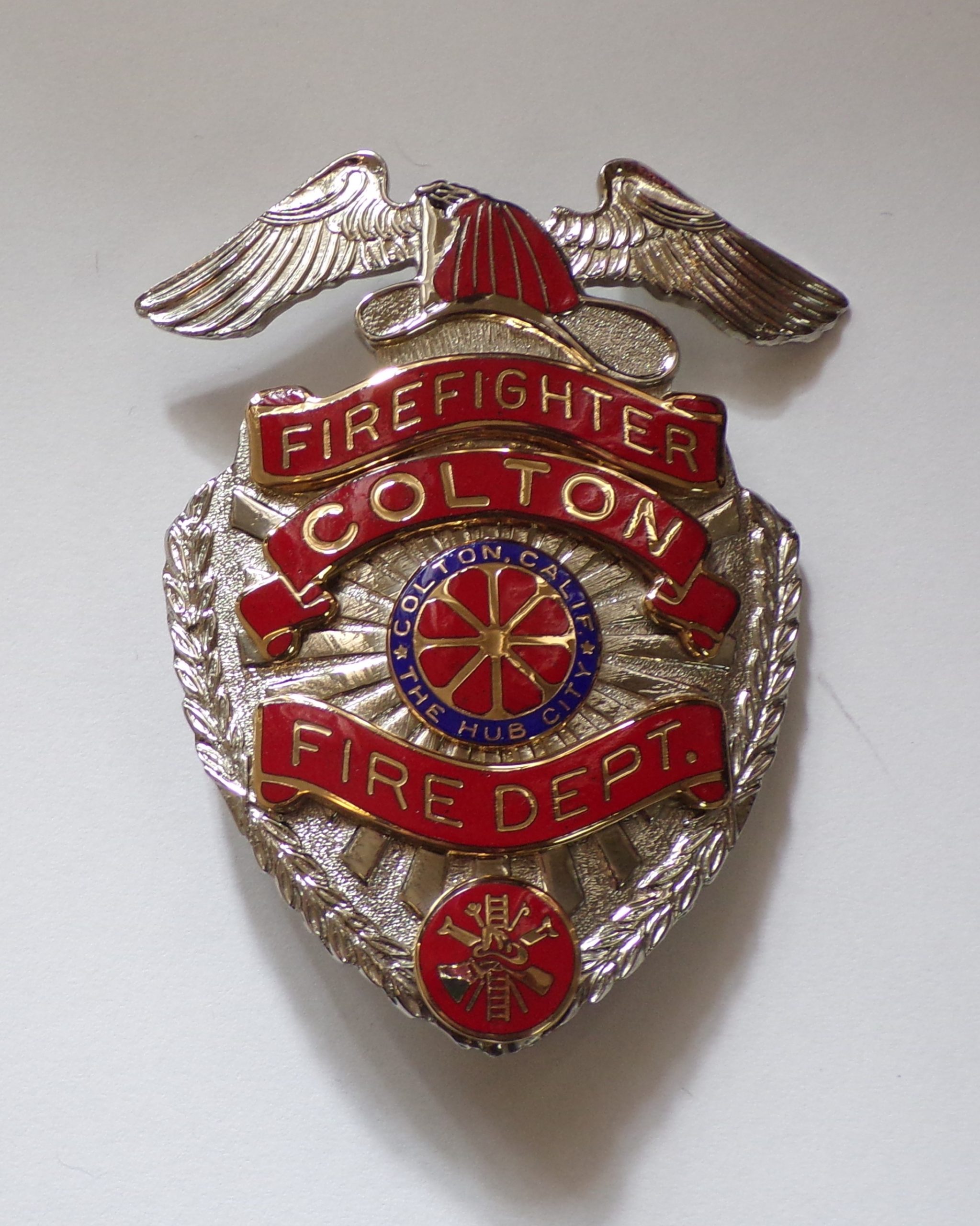 COLTON FIRE DEPARTMENT - ER Badge