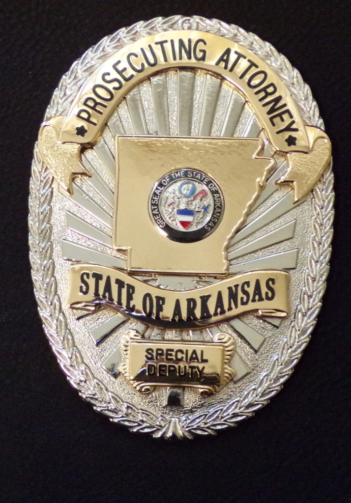 ARKANSAS PROSECUTING ATTORNEY - ER Badge